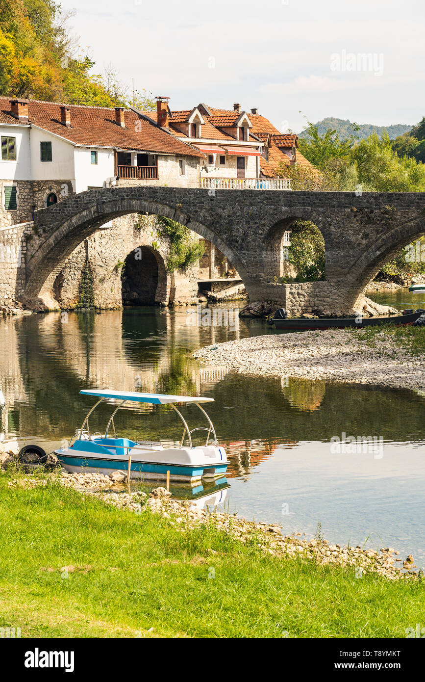 Rijeka Crnojevića bridge (Montenegrin: Most na Rijeci Crnojevića ...