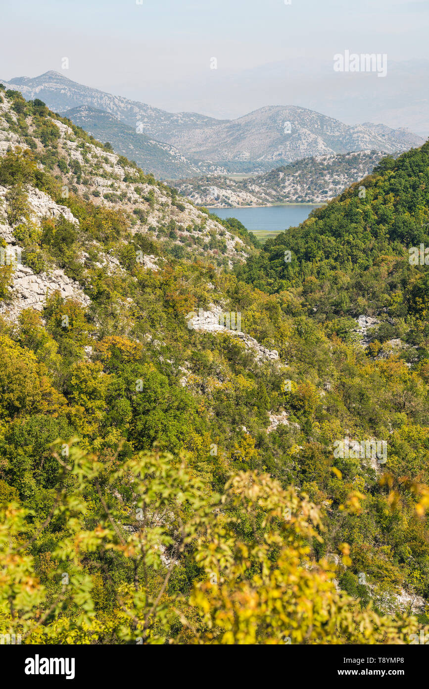 Lake Skadar — also called Lake Scutari, Lake Shkodër and Lake Shkodra — lies on the border of ...