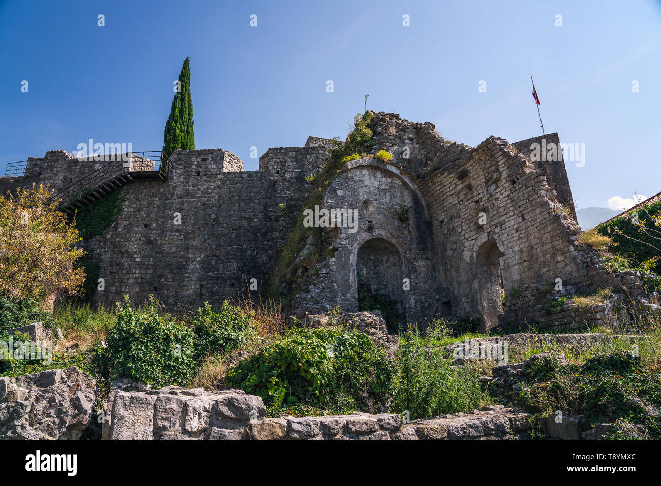 Stari Bar or simply Old Bar, the fortress is now an open-air museum and ...