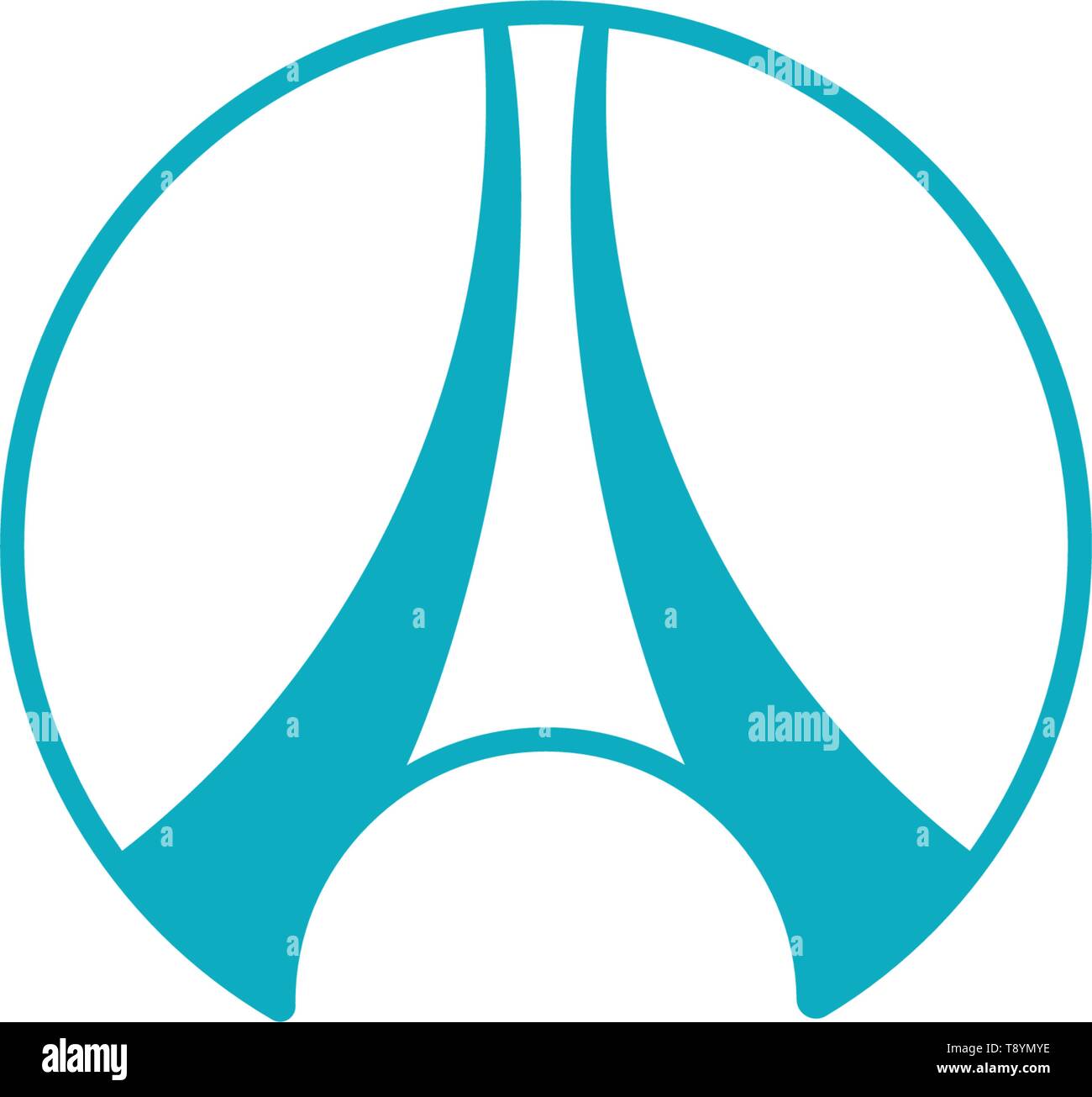 bell tower logo design icon vector illustration isolated element ...