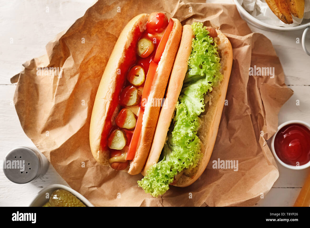Patriotic hot dogs hi-res stock photography and images - Alamy