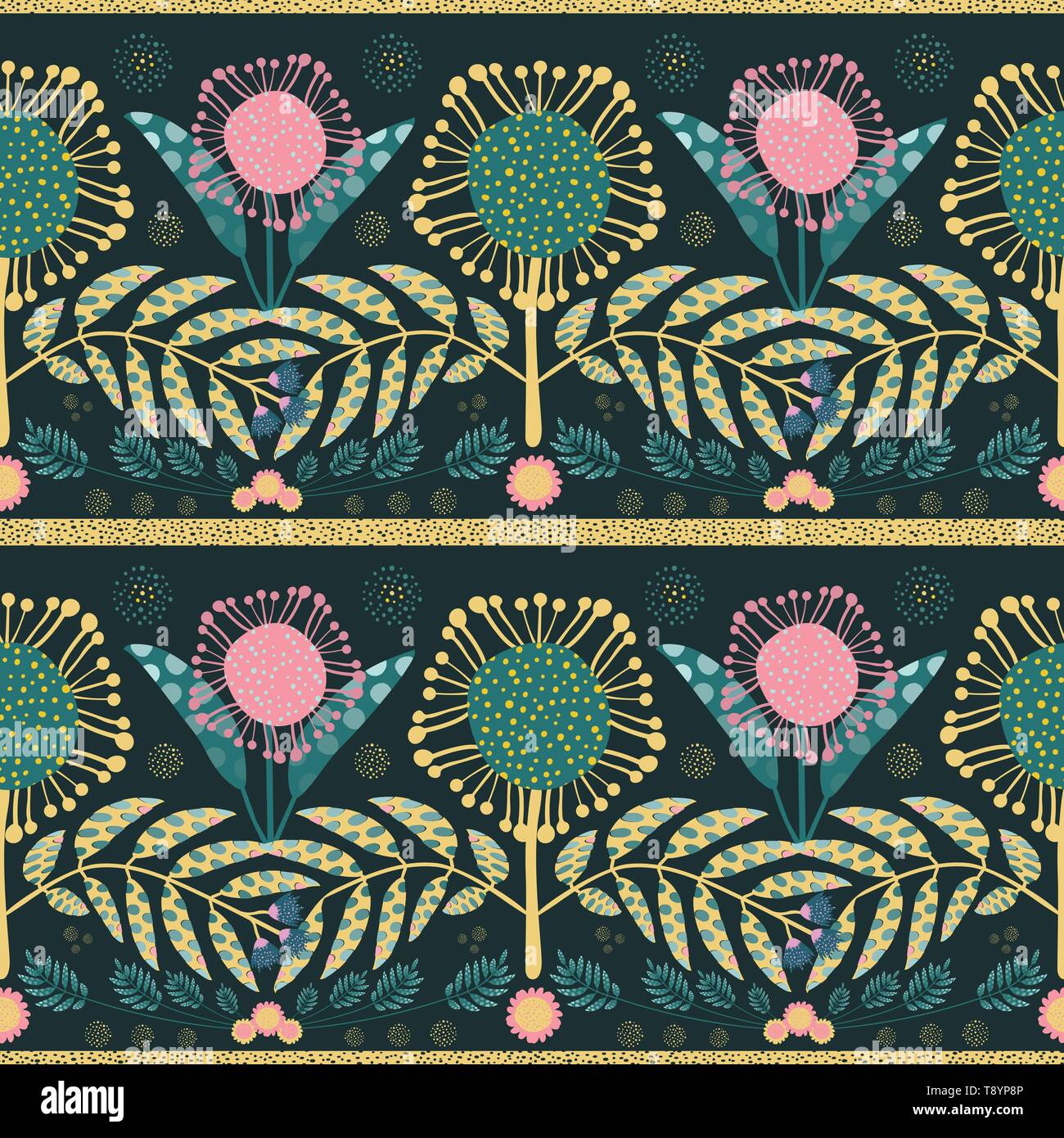 Gold Stripe Paper For Border