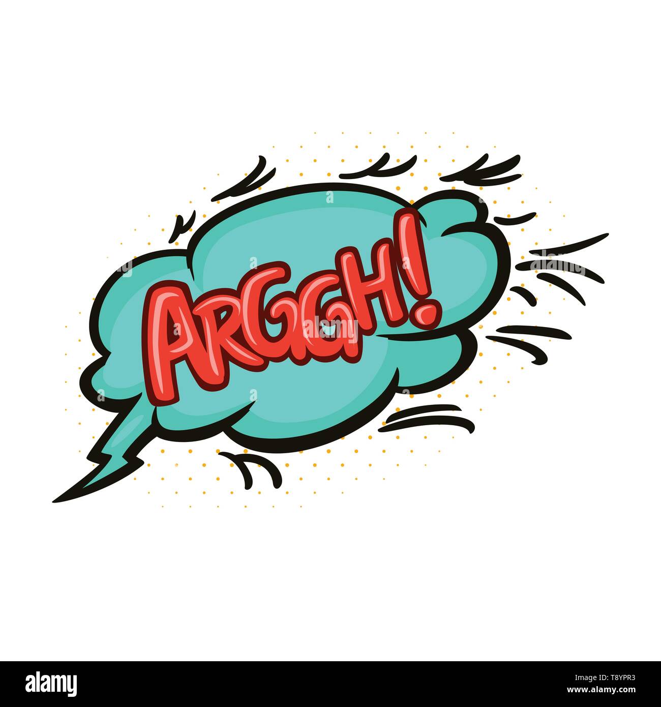 whack Colorful comic speech bubble vector Stock Vector Image & Art - Alamy