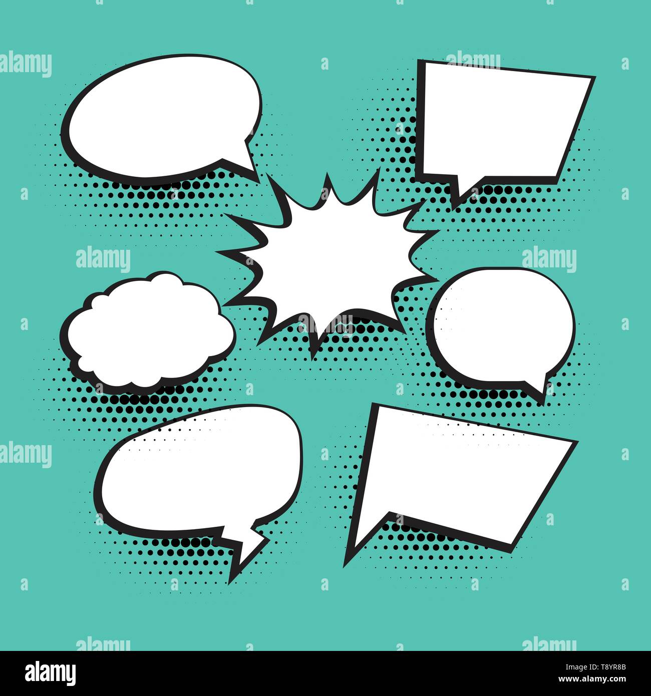whack Colorful comic speech bubble vector Stock Vector Image & Art - Alamy
