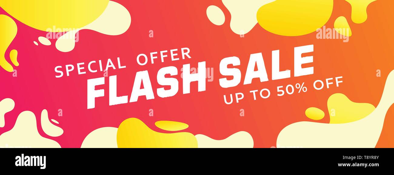 flash sale banner,brush sale banner promotion ribbon banner, scroll ...