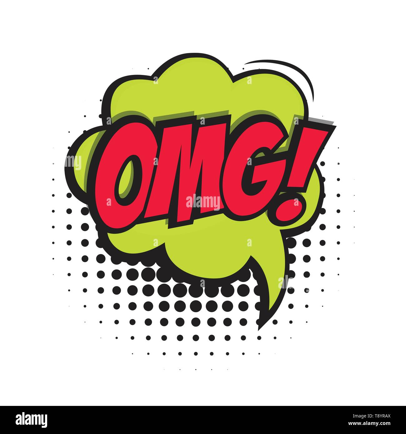 whack Colorful comic speech bubble vector Stock Vector Image & Art - Alamy