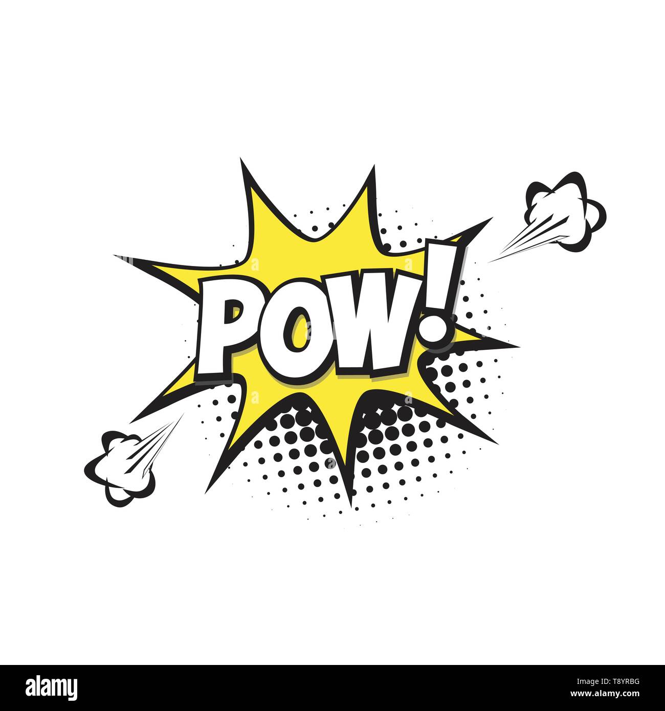 whack Colorful comic speech bubble vector Stock Vector Image & Art - Alamy