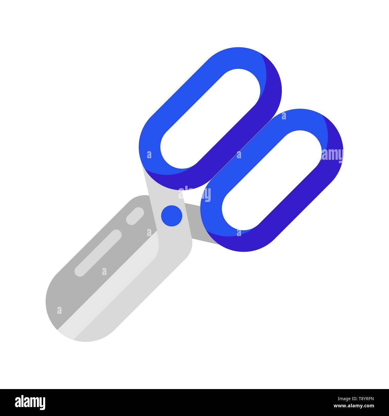 Scissors simple icon Stock Vector Images - Alamy