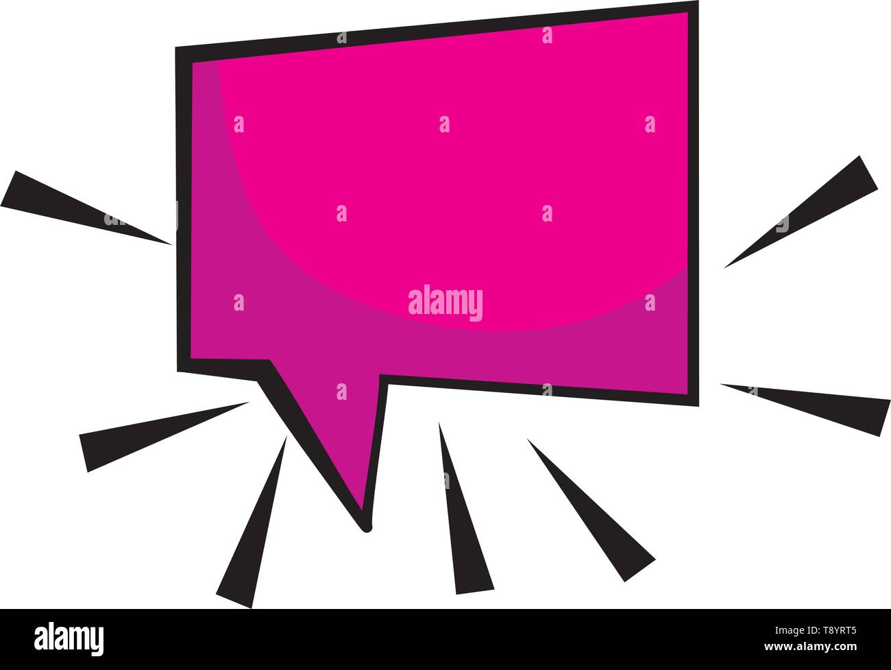 explosion speech bubbles pop art comic cartoon vector illustration ...