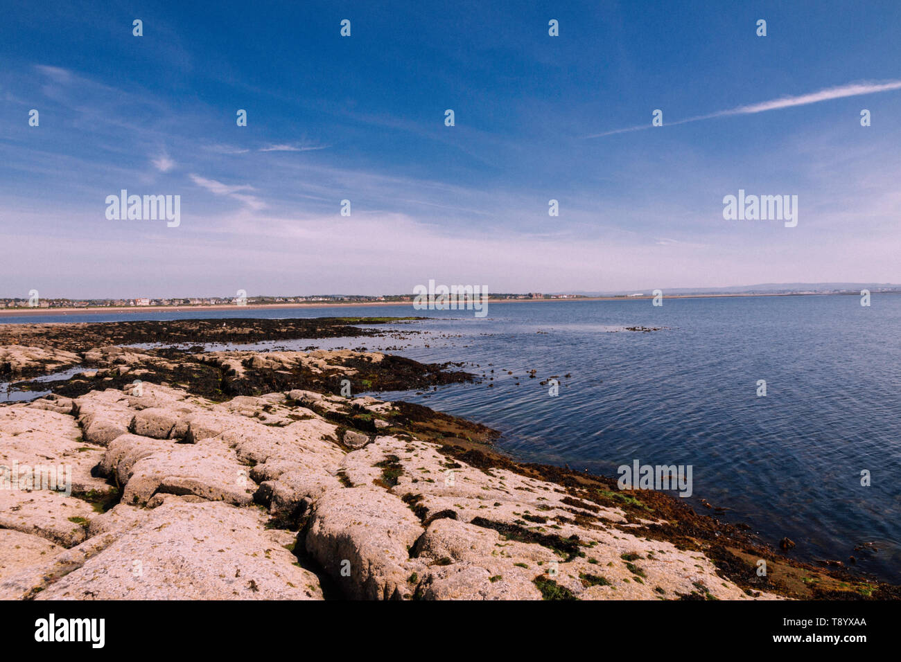 Barassie to Troon West of Scotland Coast line 3 Stock Photo - Alamy