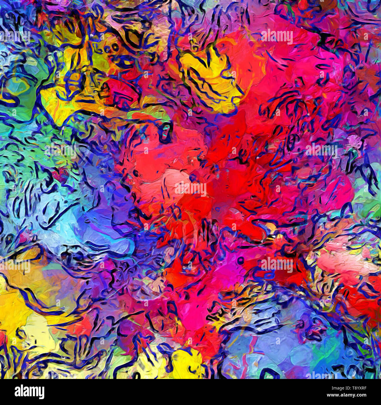 Abstract Pattern Painting