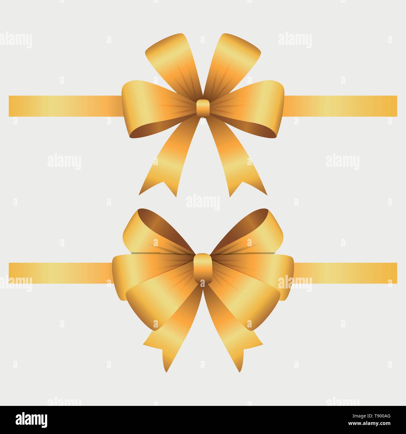 Collection of ribbons on white background vector illustration Stock ...