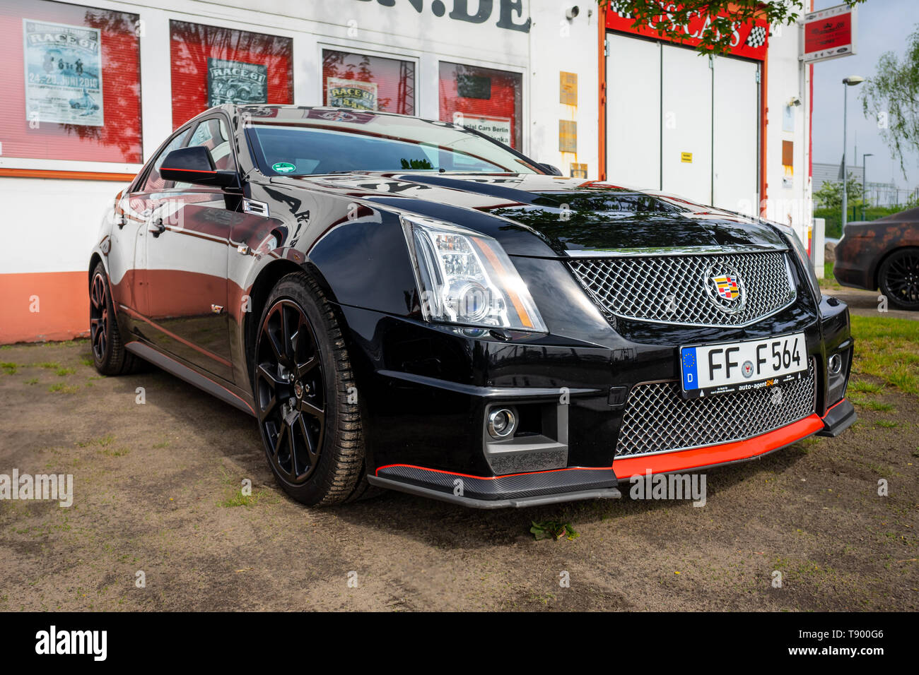 Berlin April 27 2019 Full Size Luxury Car Cadillac Ct6 2018 Stock