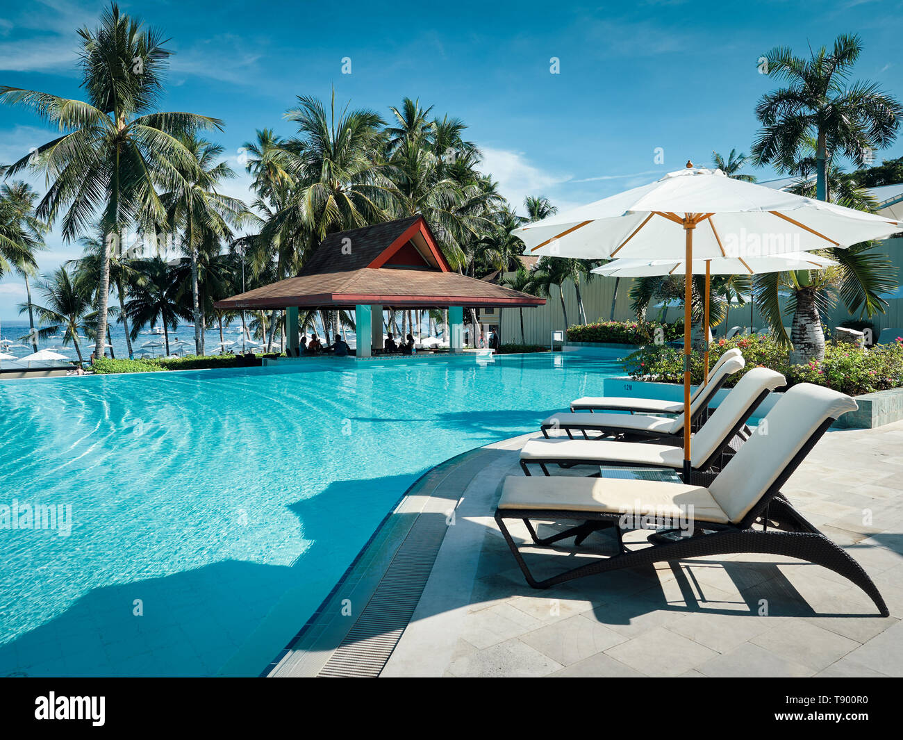Hennan Resort Alona Beach, Bohol, Phillipines Stock Photo - Alamy