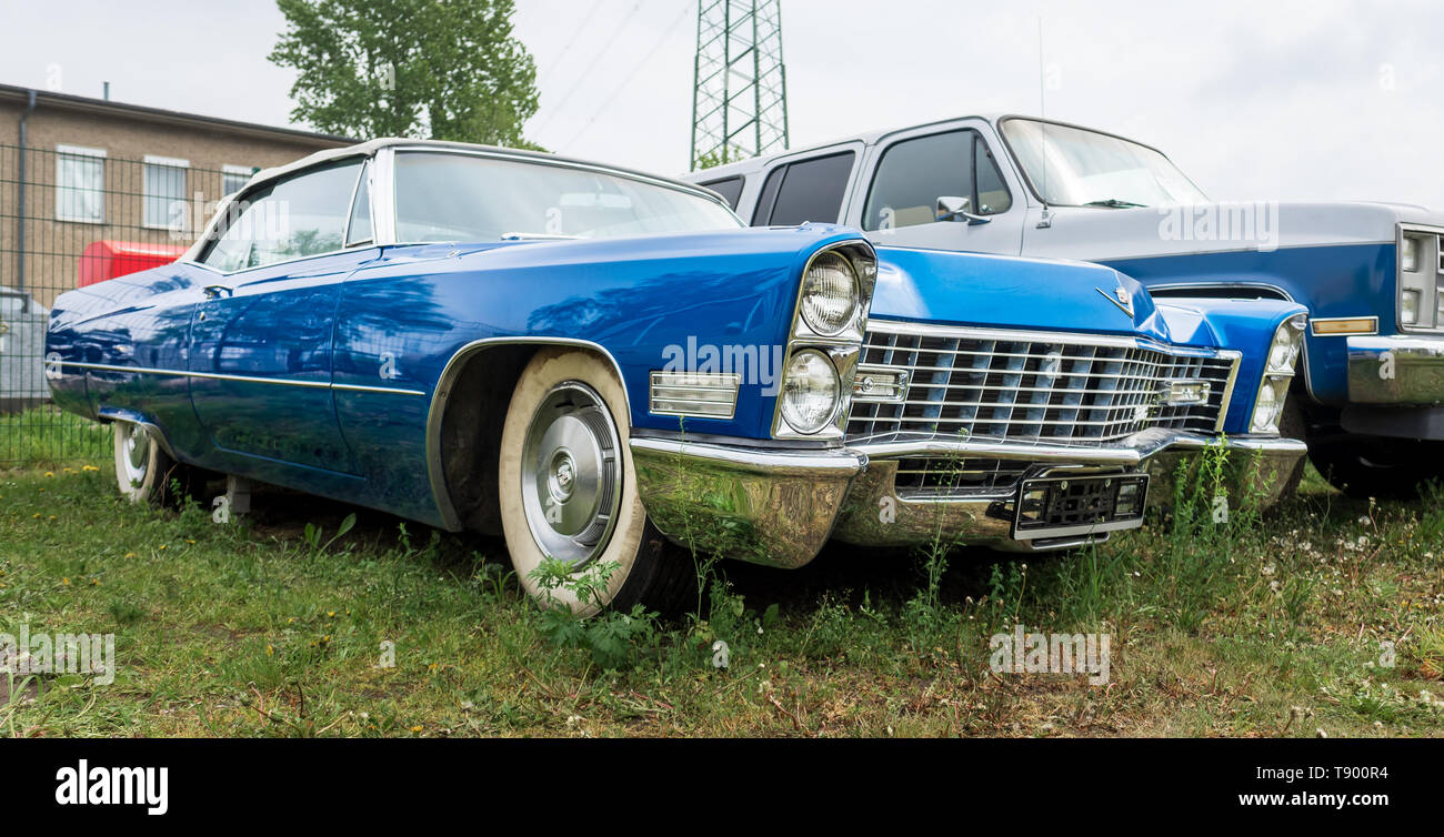 Berlin April 27 2019 Full Size Luxury Car Cadillac Coupe De Ville