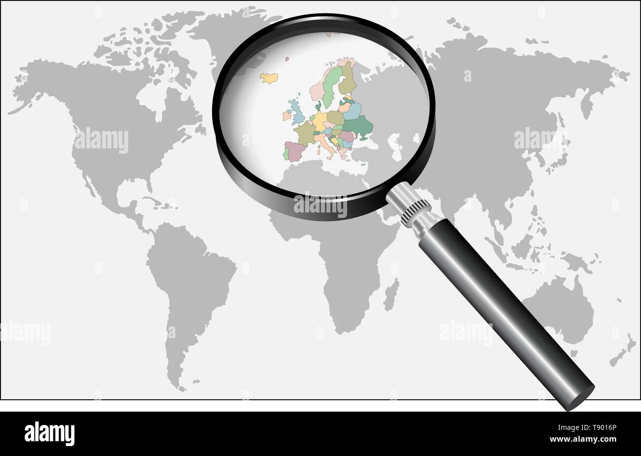 Europe Stock Vector Images - Alamy