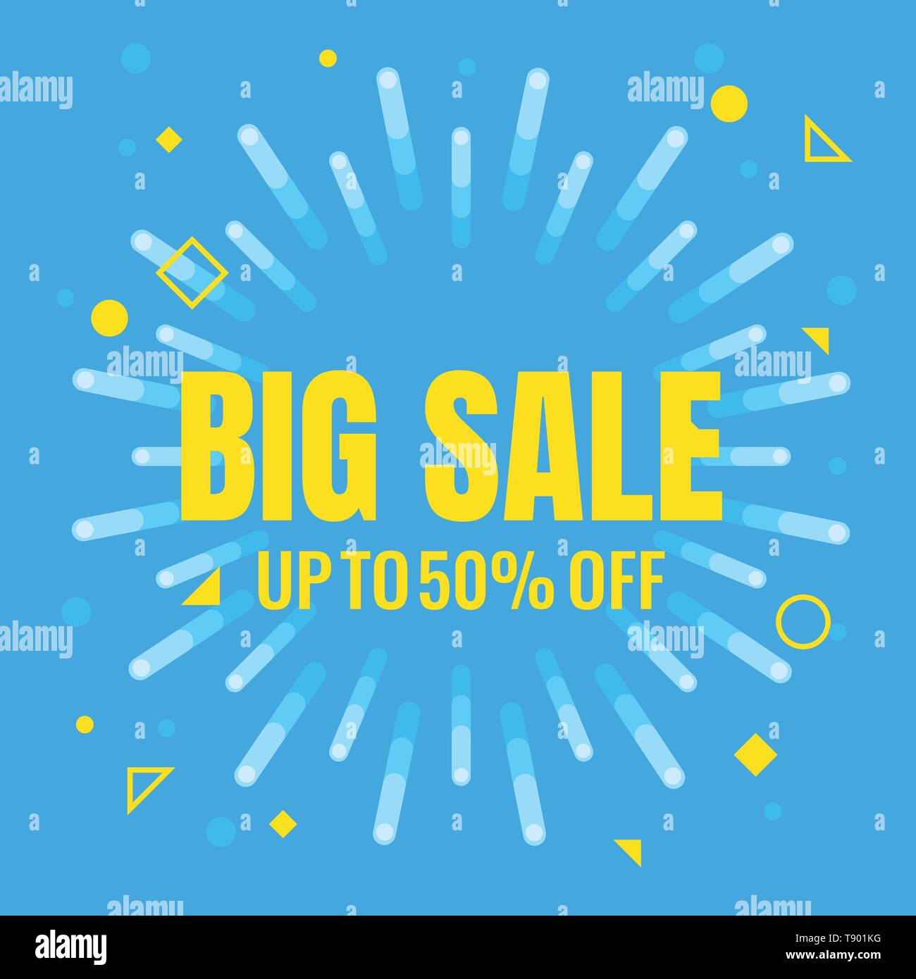 Big sale banner. Limited time for special offer and discounts, bright ...