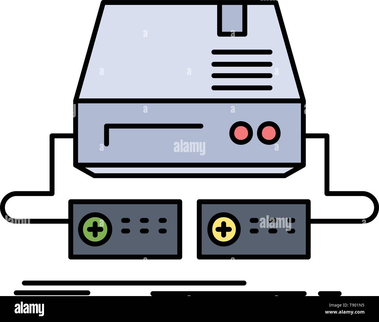 Game pad vector vectors hi-res stock photography and images - Alamy