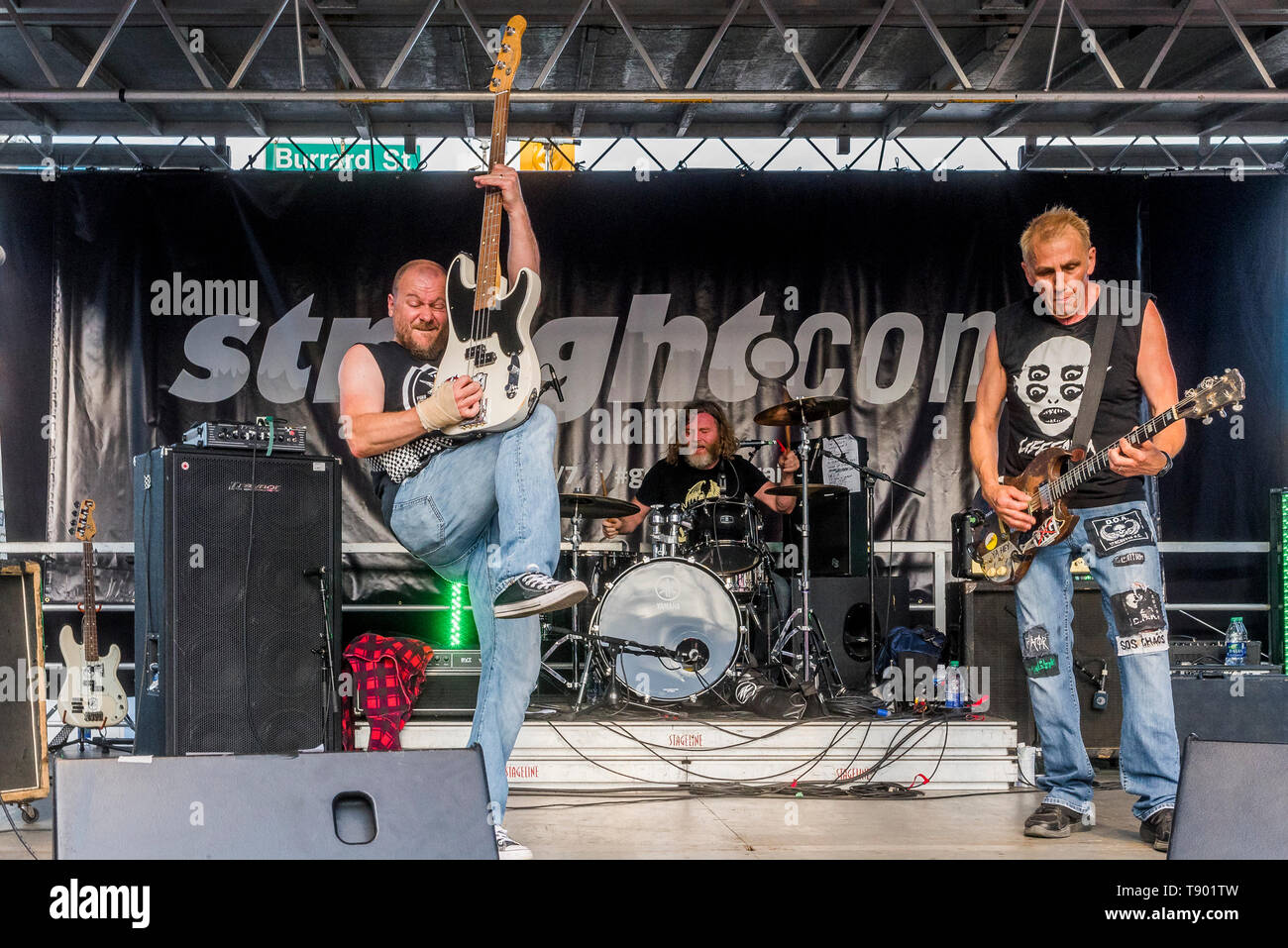Legendary Punk Rock Band D.O.A rock the Khatsahlano Festival, Kitsilano ...