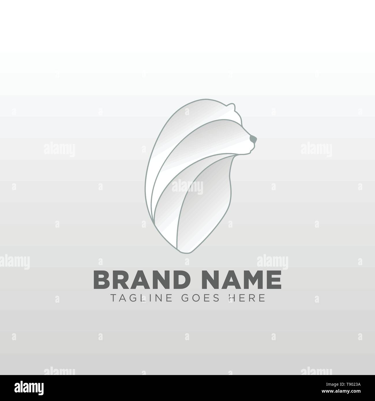 bear logo design concept vector template icon element isolated - vector ...