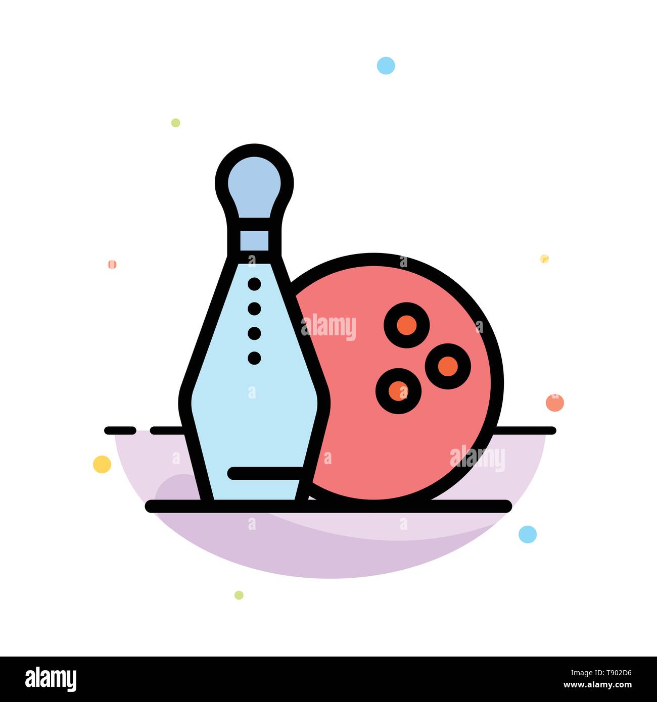 Old bowling Stock Vector Images - Alamy