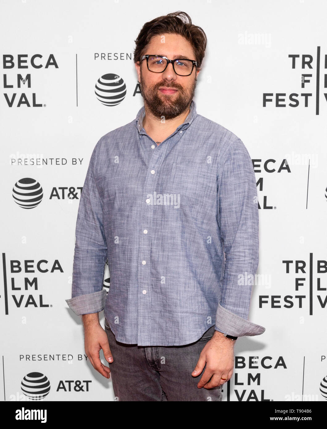 New York, NY - April 27, 2019: Nathan Ruyle attends the premiere of the ...