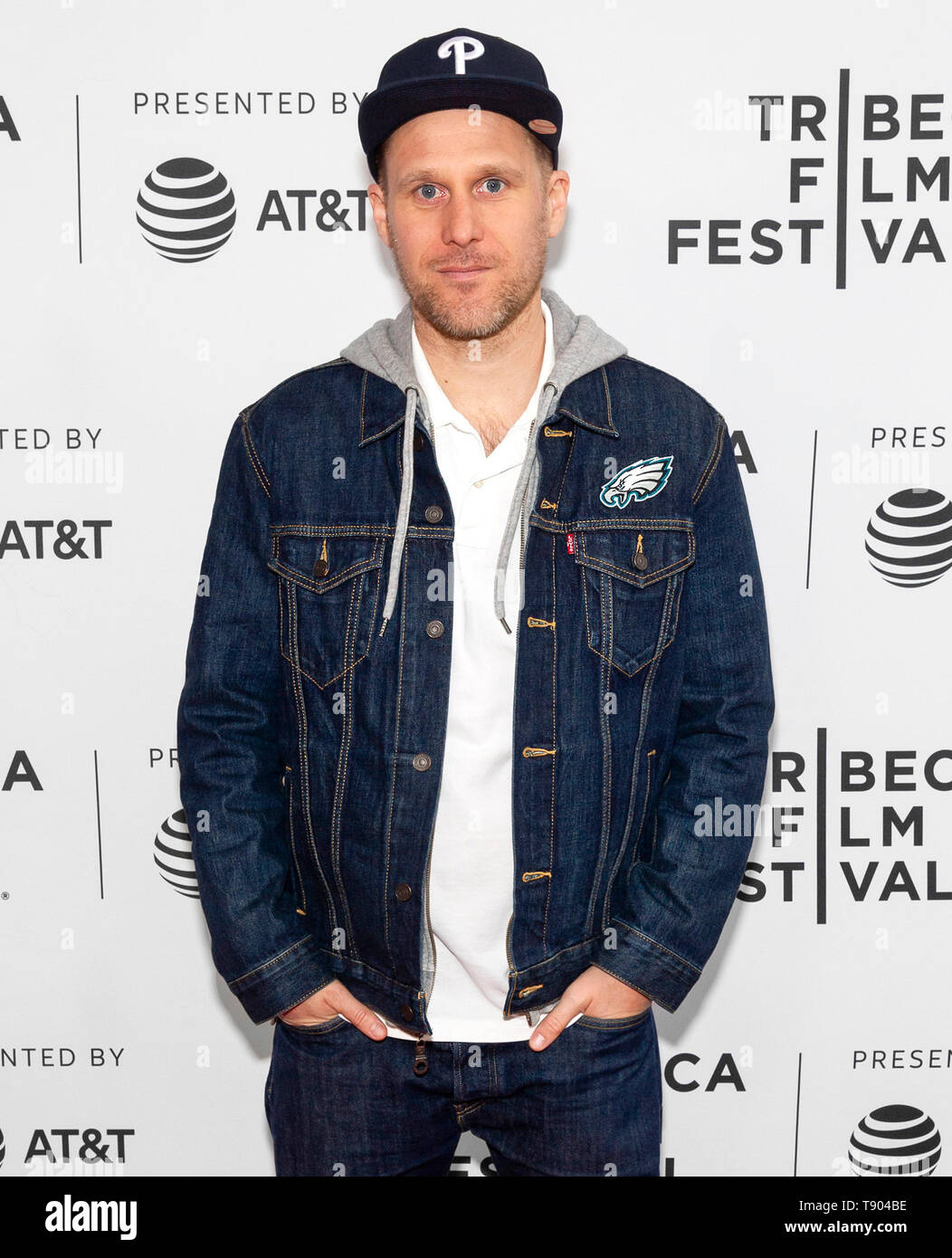 New York, NY - April 27, 2019: Tim Dowlin attends the premiere of the ...