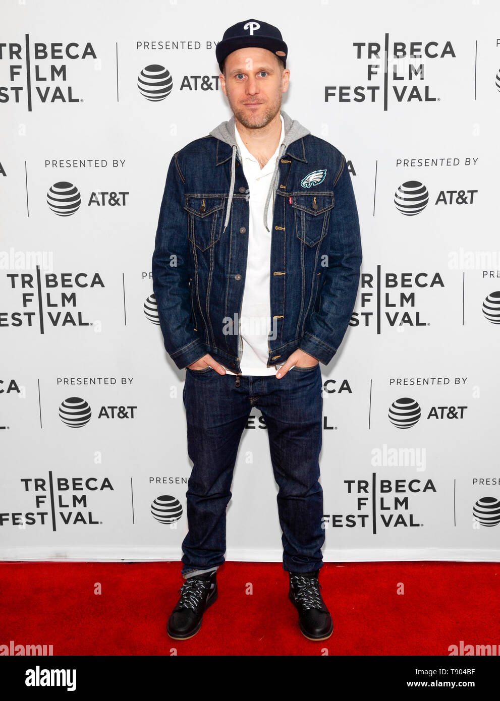 New York, NY - April 27, 2019: Tim Dowlin attends the premiere of the ...