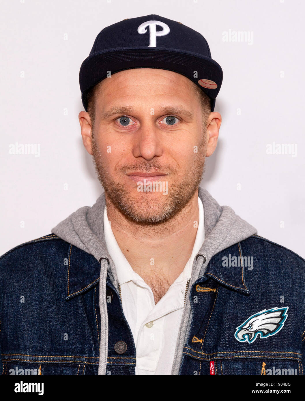 New York, NY - April 27, 2019: Tim Dowlin attends the premiere of the ...