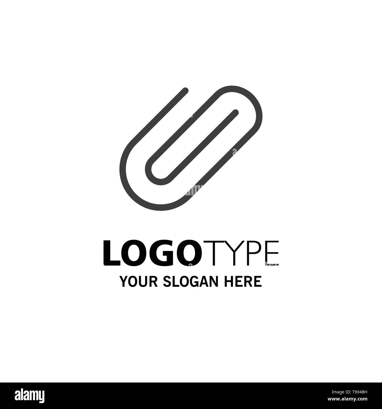 Message attachment Black and White Stock Photos & Images - Alamy