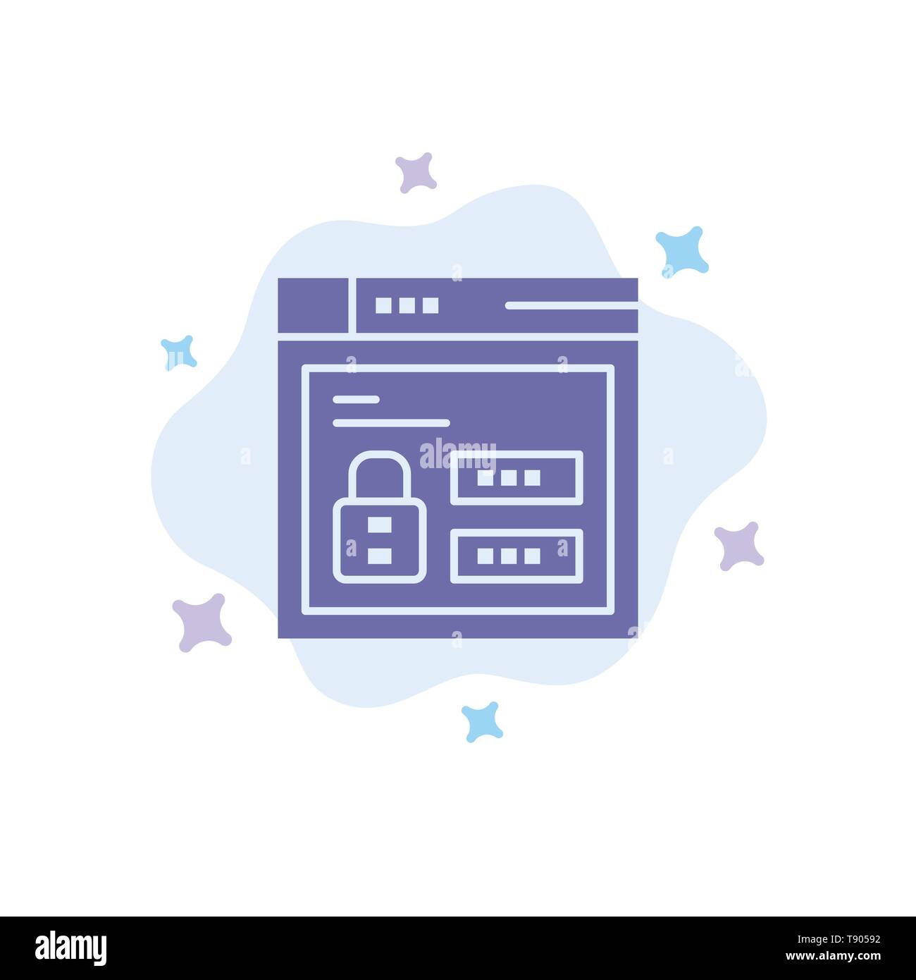 Authentication background Stock Vector Images - Alamy