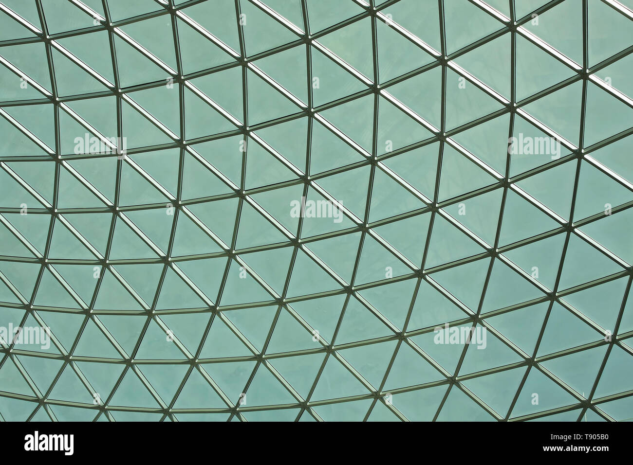 Triangular Steel Structure Glass Ceiling Skylight Roof Stock Photo - Alamy