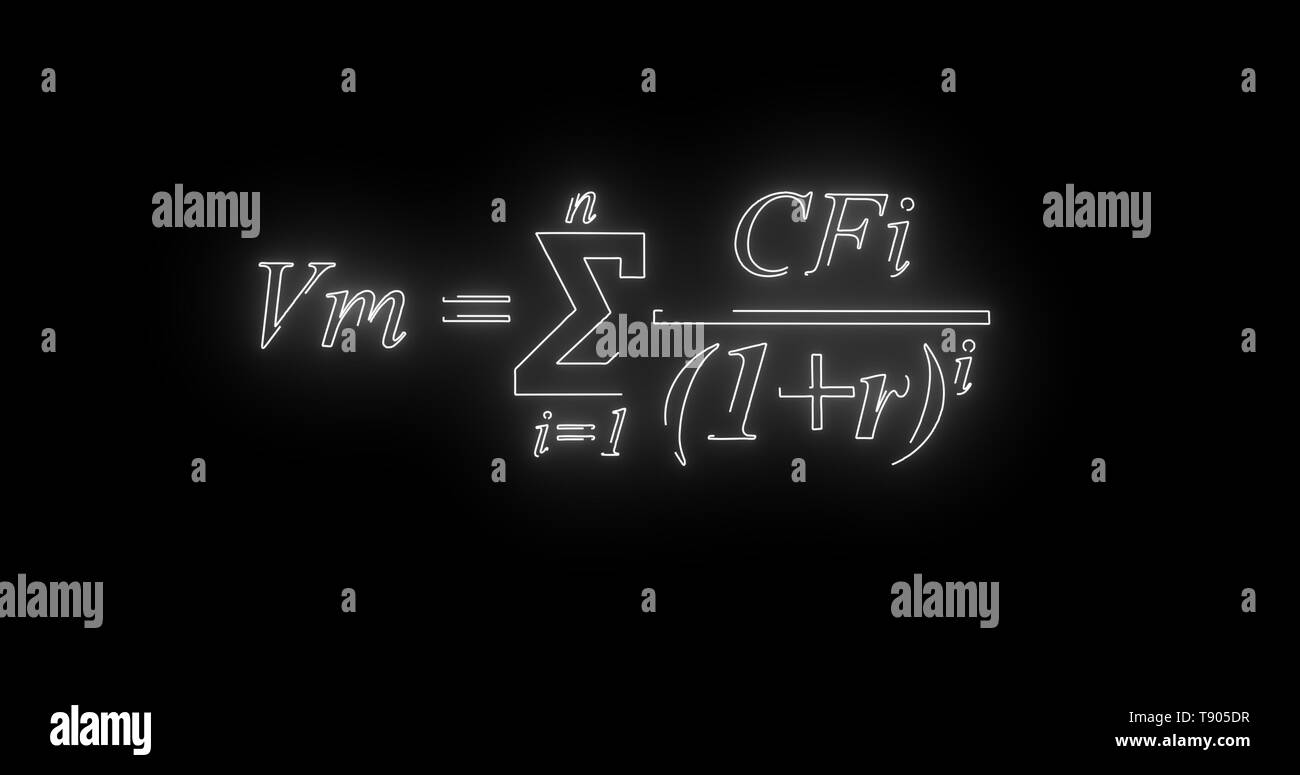 Complex math formula Stock Photo - Alamy