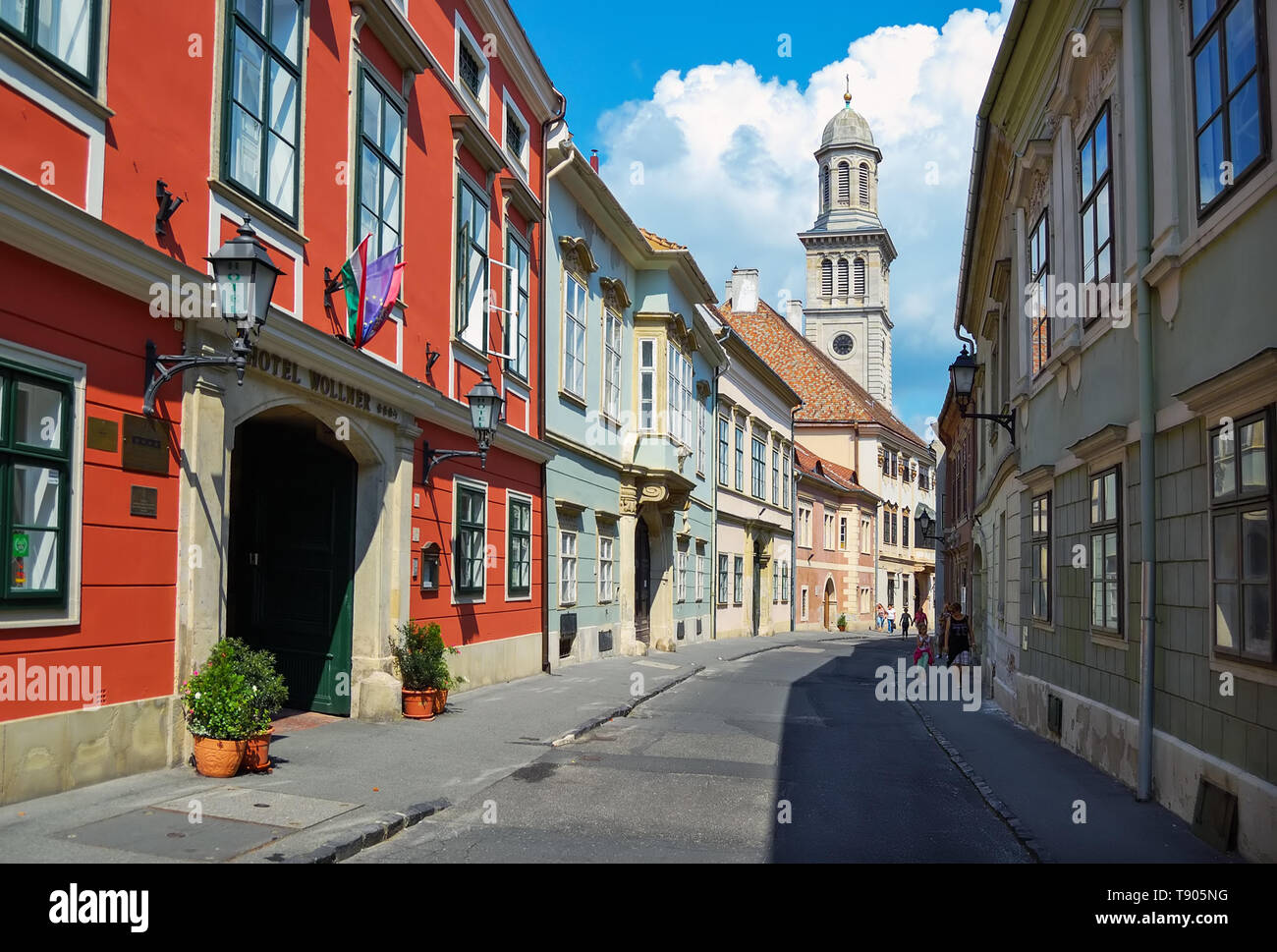 Houses of sopron hi-res stock photography and images - Alamy