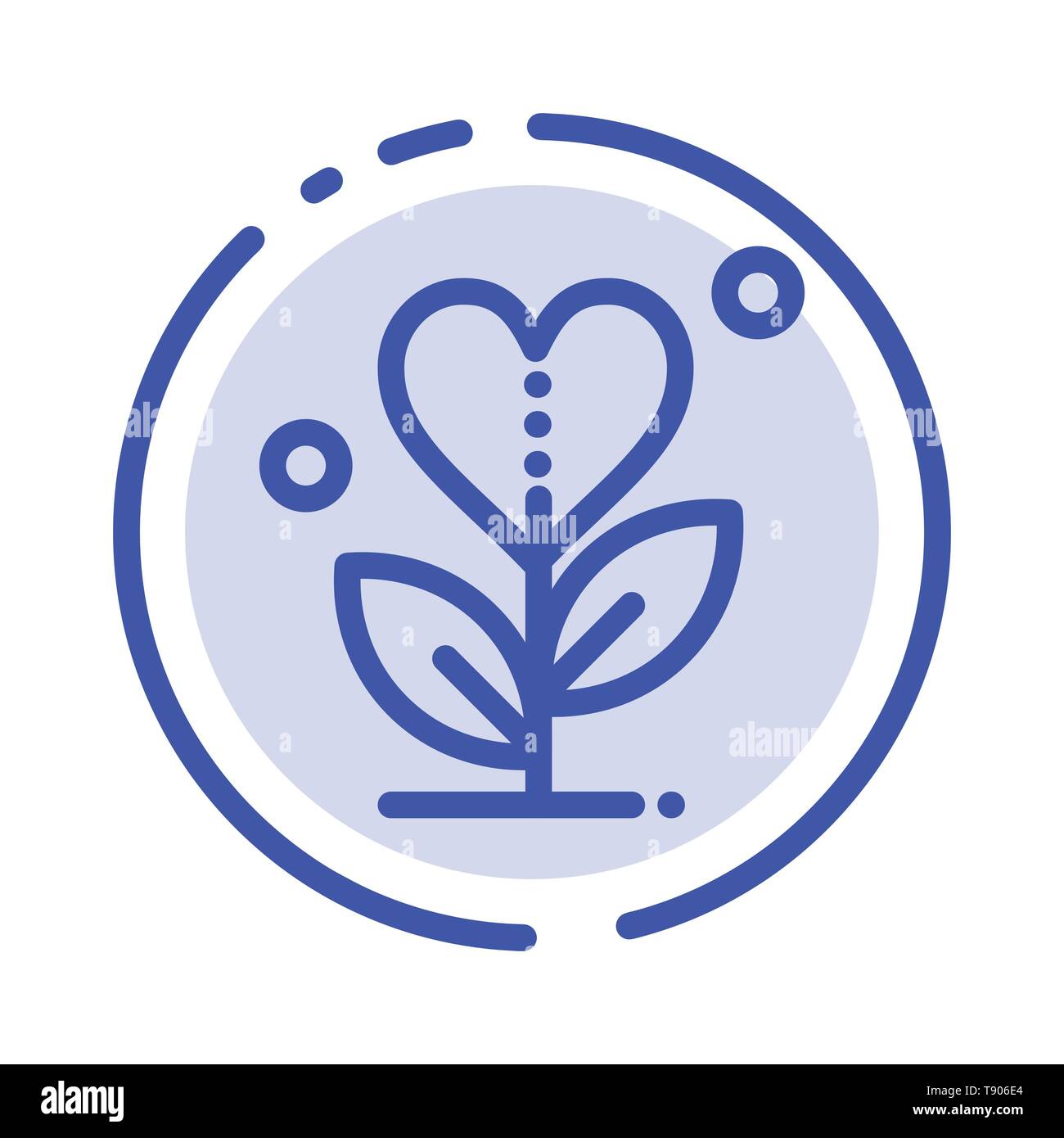 Heart shape grass Stock Vector Images - Alamy