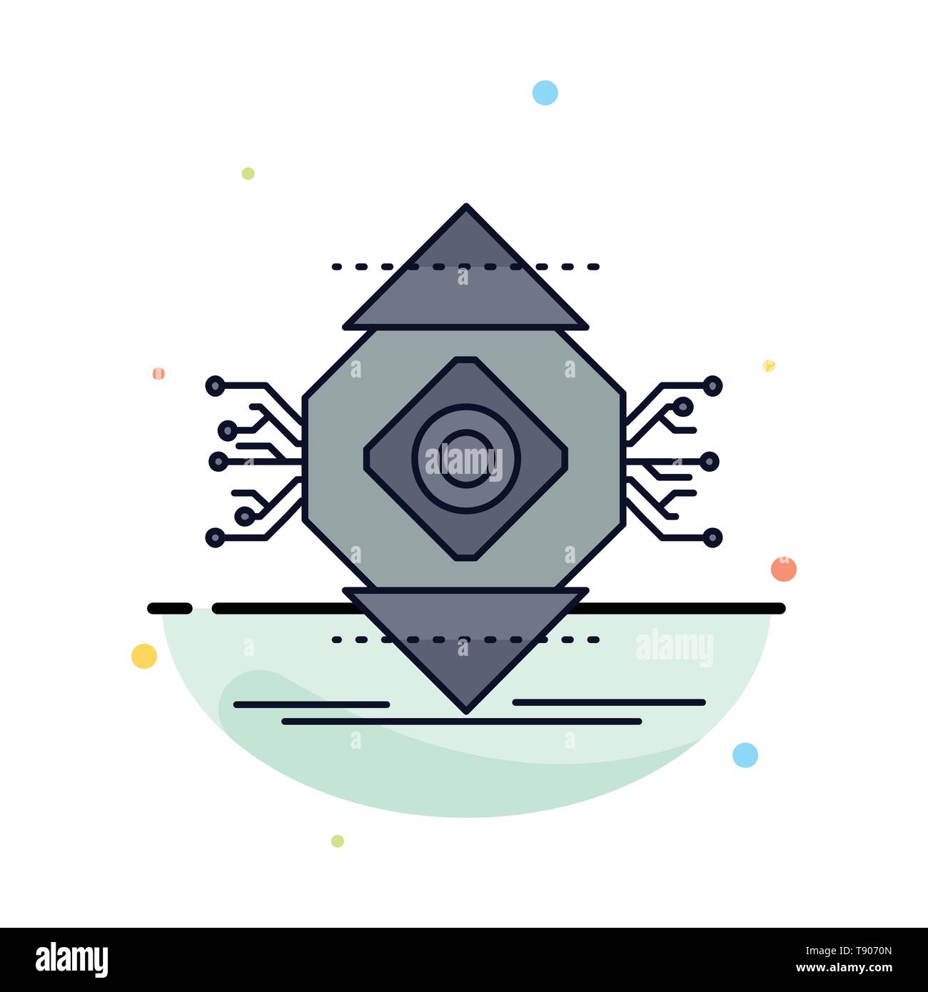 Ubiquitous technology Stock Vector Images - Alamy