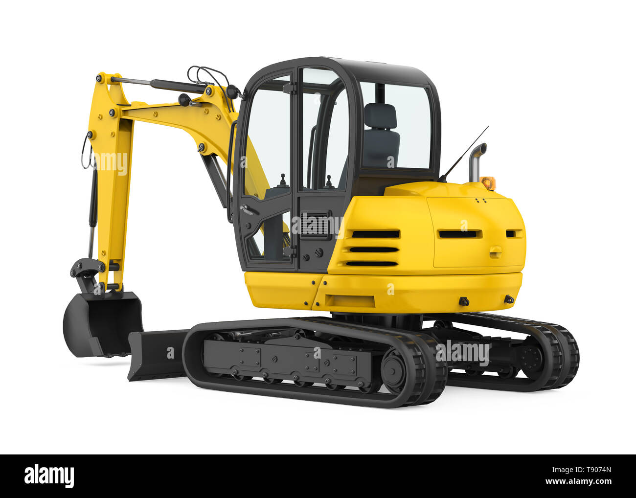 Bucket wheel excavator digging Cut Out Stock Images & Pictures - Alamy