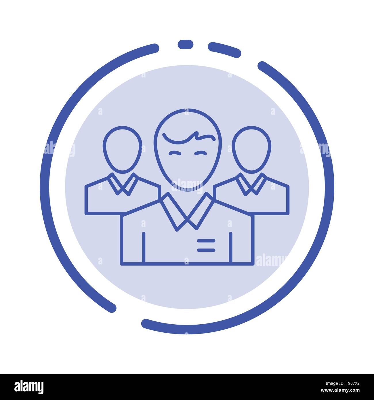 Team supervision Stock Vector Images - Alamy