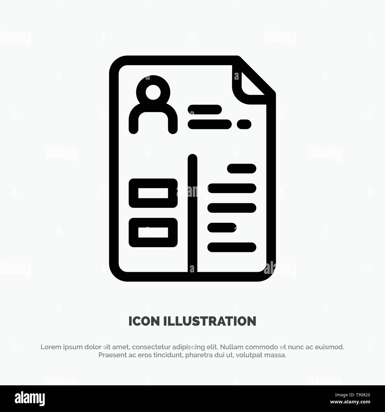 Curriculum cv hi-res stock photography and images - Alamy