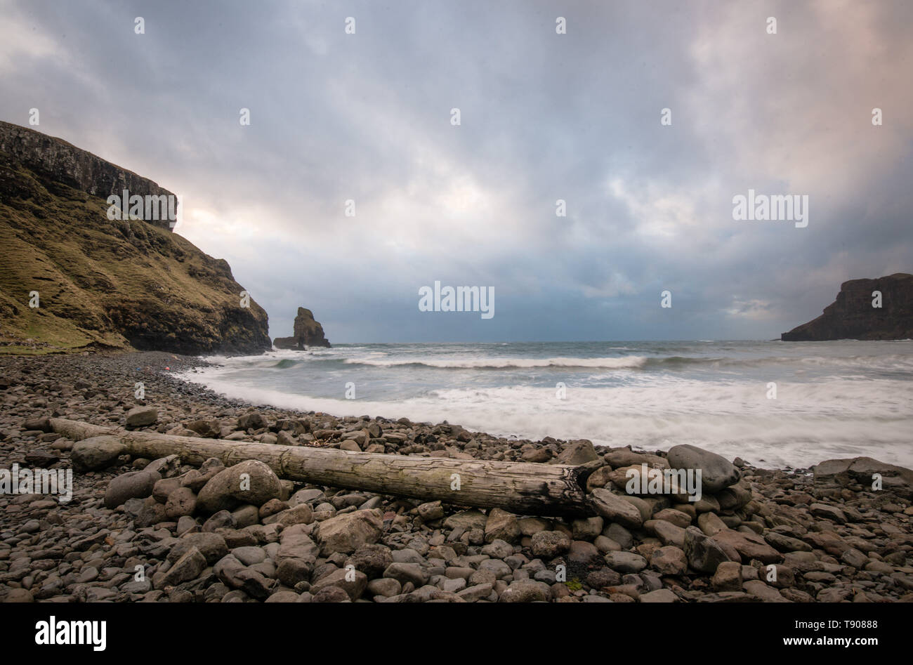 Talisker Bay, Isle of Skye, Scotland Stock Photo - Alamy