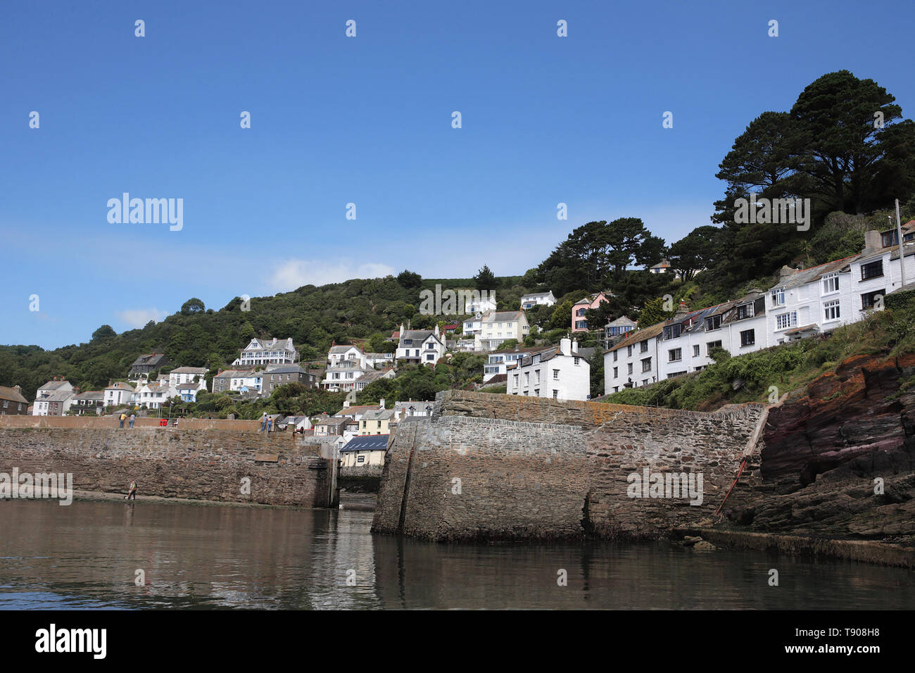 Polperro coastline hi-res stock photography and images - Alamy