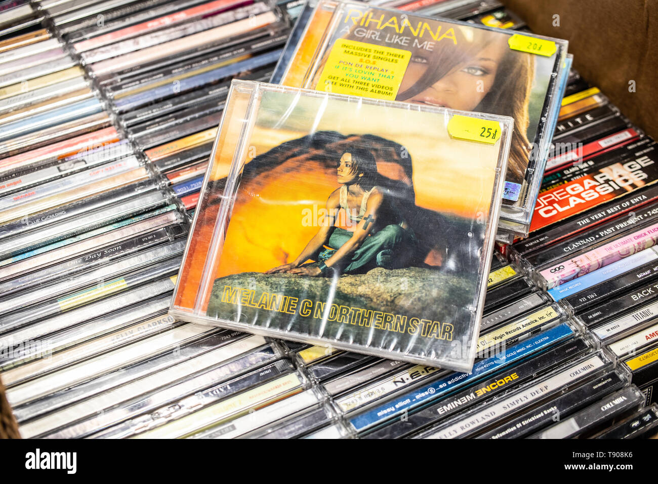 Nadarzyn, Poland, May 11, 2019: Melanie C or Mel C CD album Northern ...