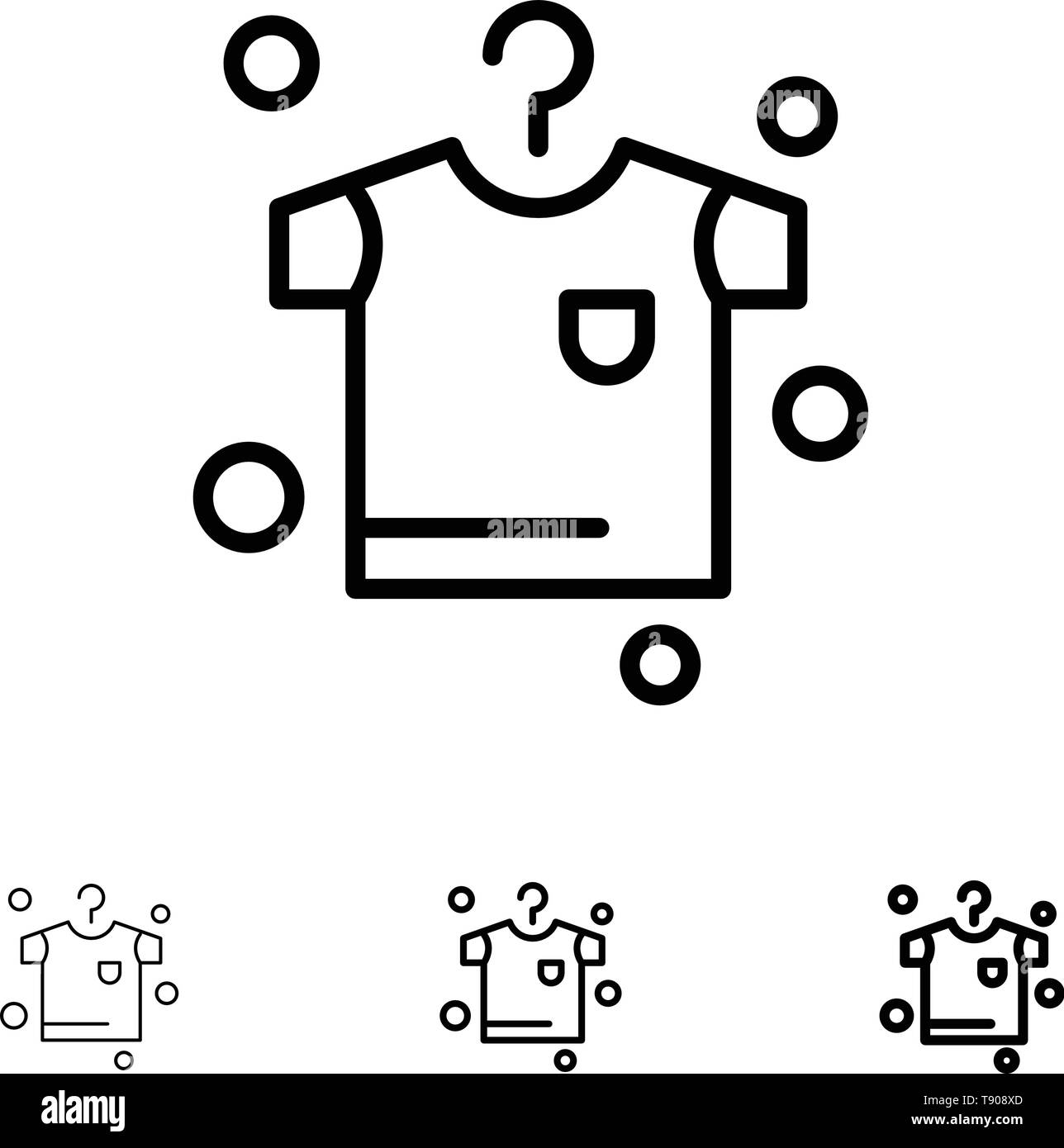 Hanging clothes laundry line Stock Vector Images - Alamy