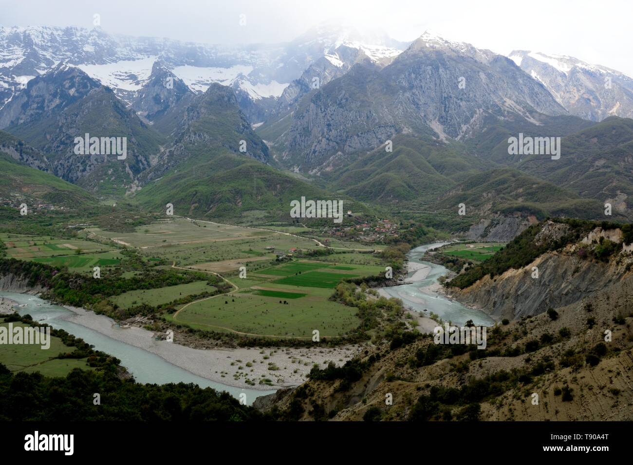 Albania snow hi-res stock photography and images - Alamy