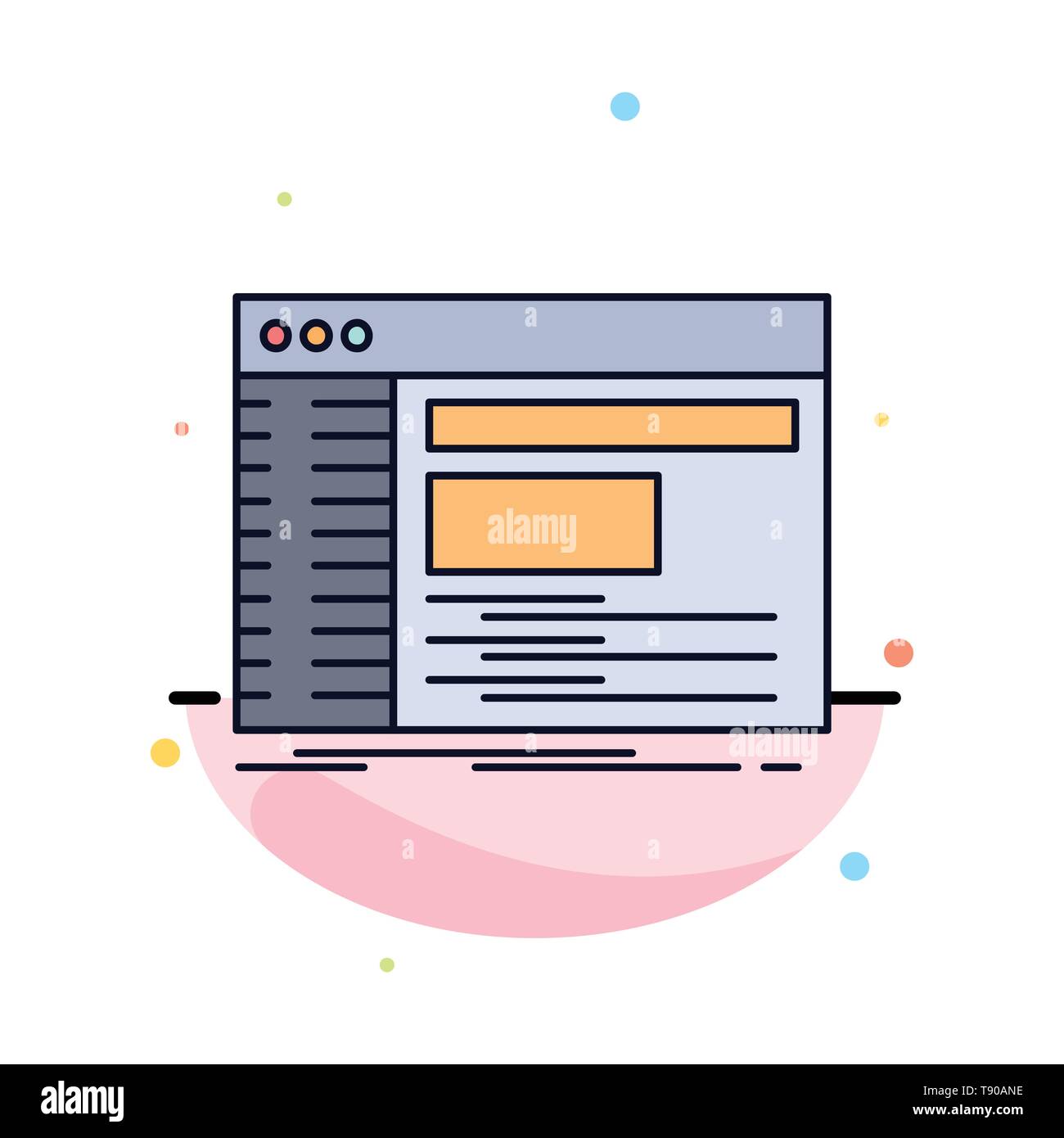 Admin panel sign Cut Out Stock Images & Pictures - Alamy