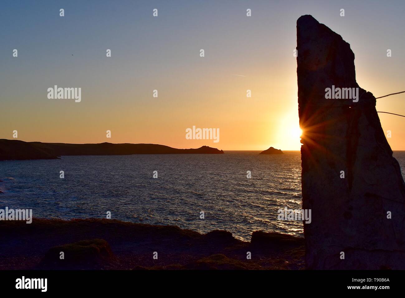 Sunset at Gilson’s Mine Stock Photo - Alamy