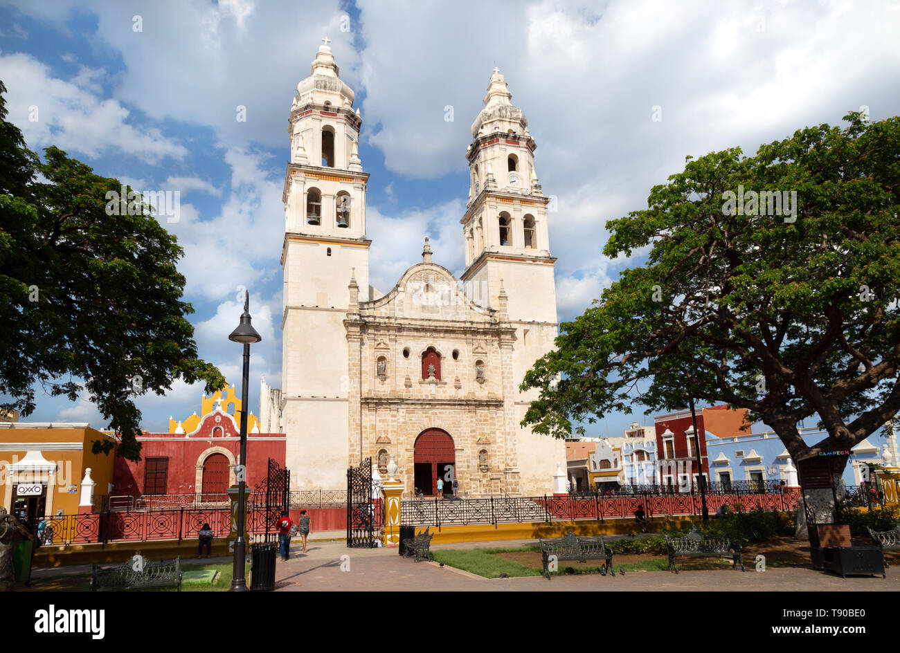 Campeche Mexico, Campeche Cathedral or Our Lady of the Immaculate ...