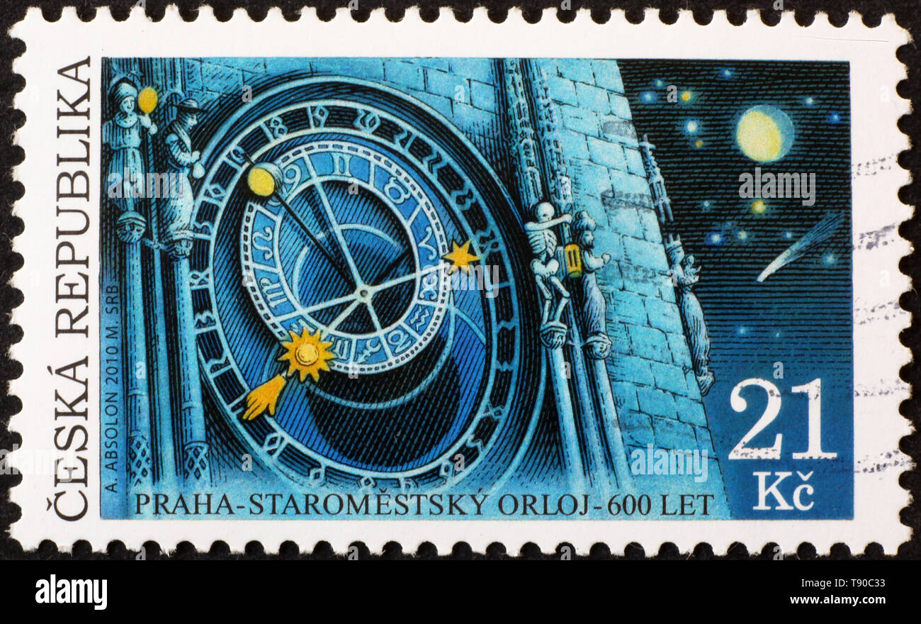 Czech postage stamp hi-res stock photography and images - Alamy