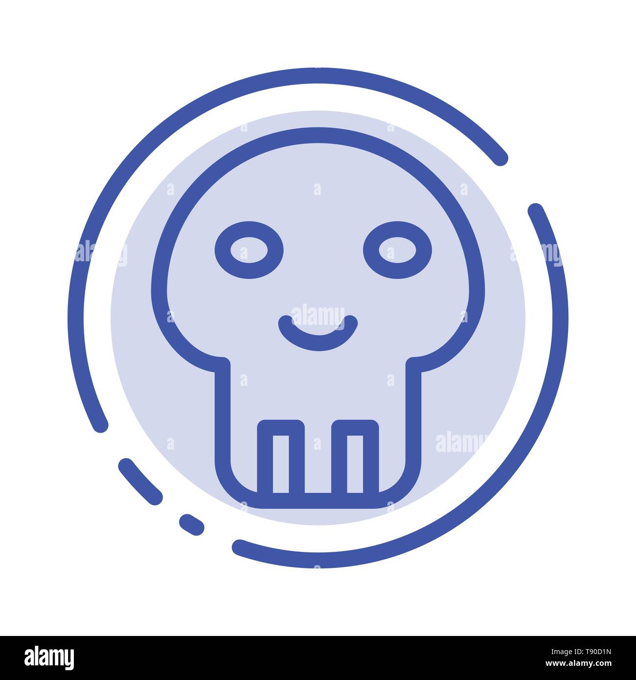 Warning sign toxic blue green Cut Out Stock Images & Pictures - Alamy