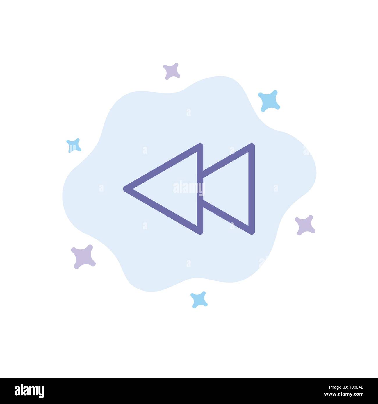 Reverse rewind icon media player hi-res stock photography and images ...